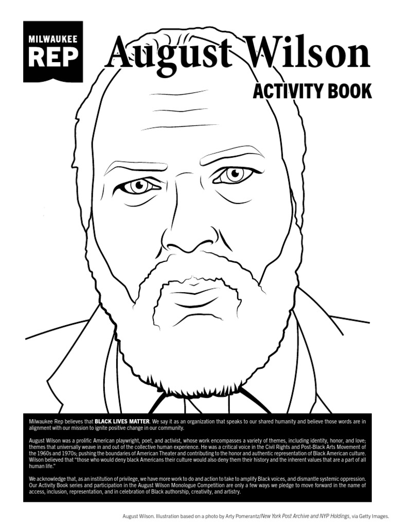 Activity Book August Wilson | PDF
