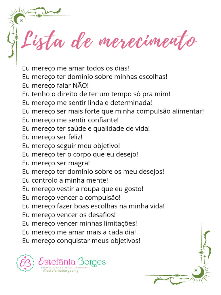 Lista de Merecimento | PDF
