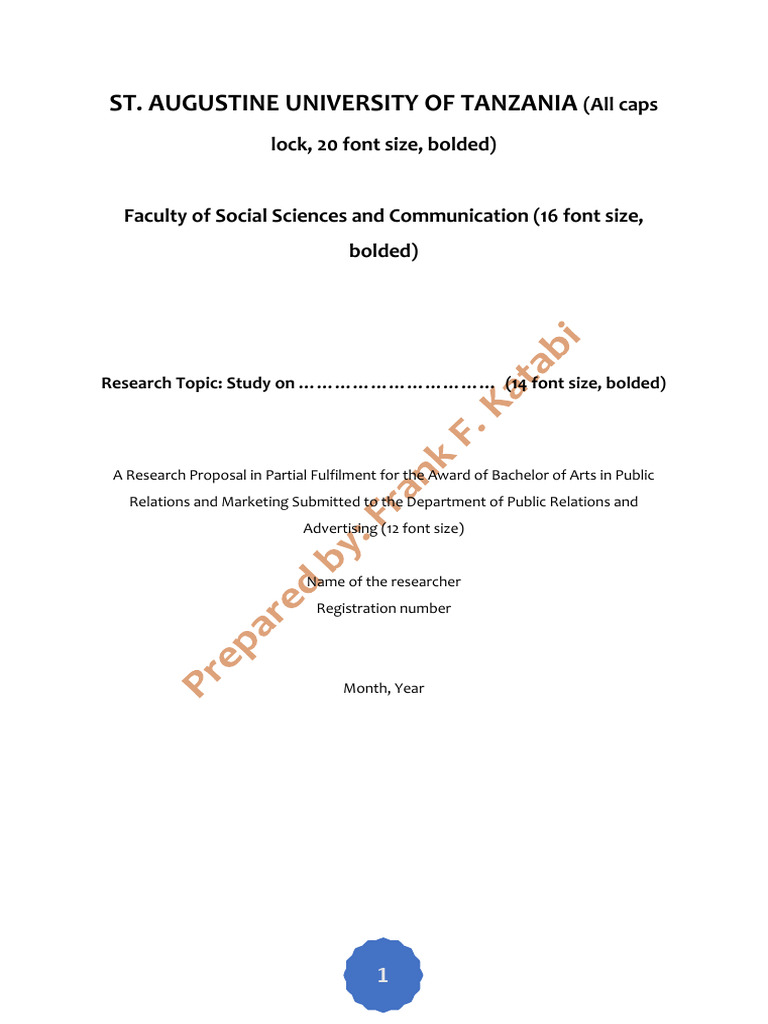 Research Proposal Model | PDF | Qualitative Research | Quantitative ...