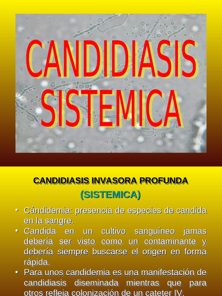 Candidiasis sistémica: síntomas y causas | PDF | Sistema inmune | T ...