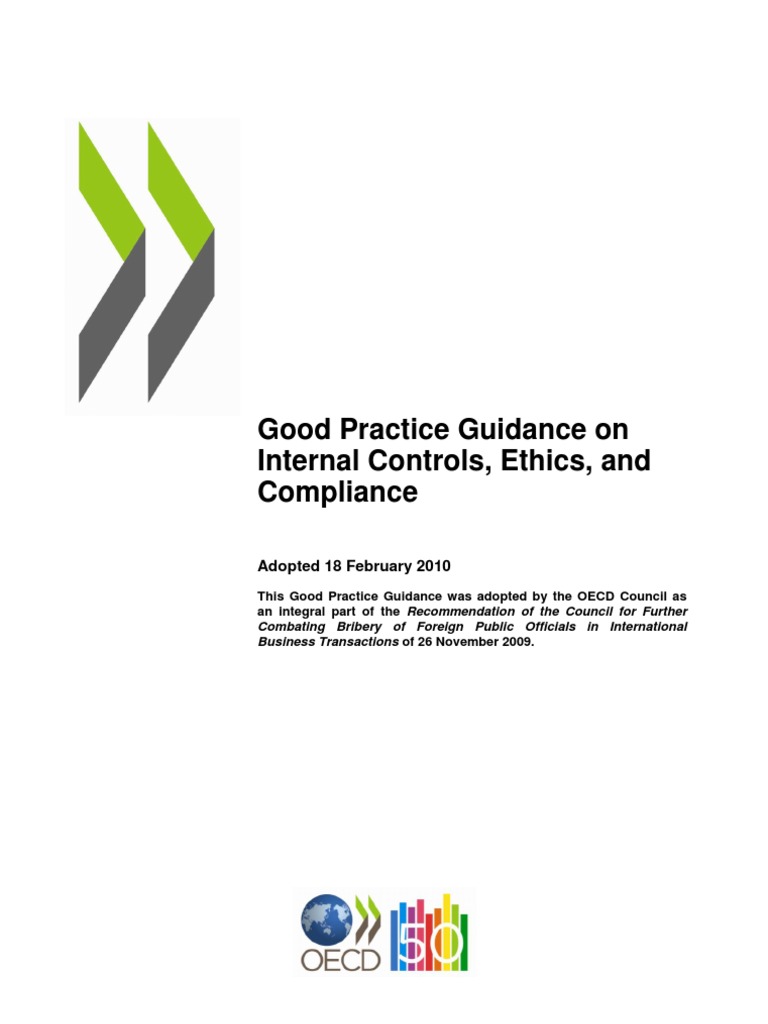 2010 OECD Good Practice Guidance On Internal Controls, Ethics, and ...