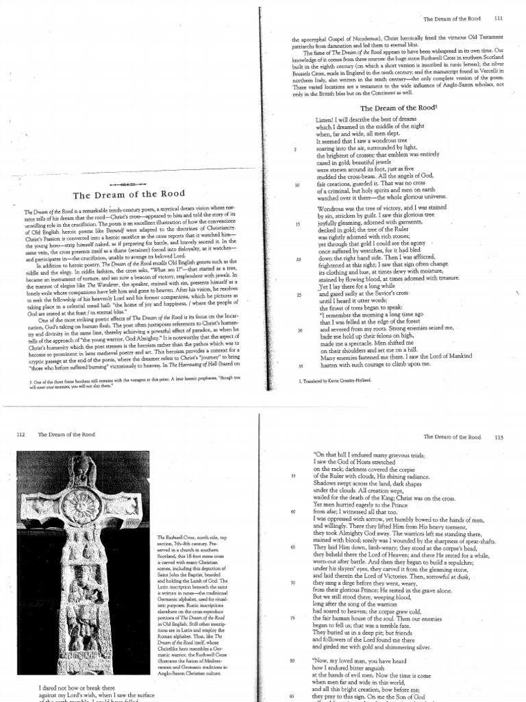 The Dream of The Rood | PDF