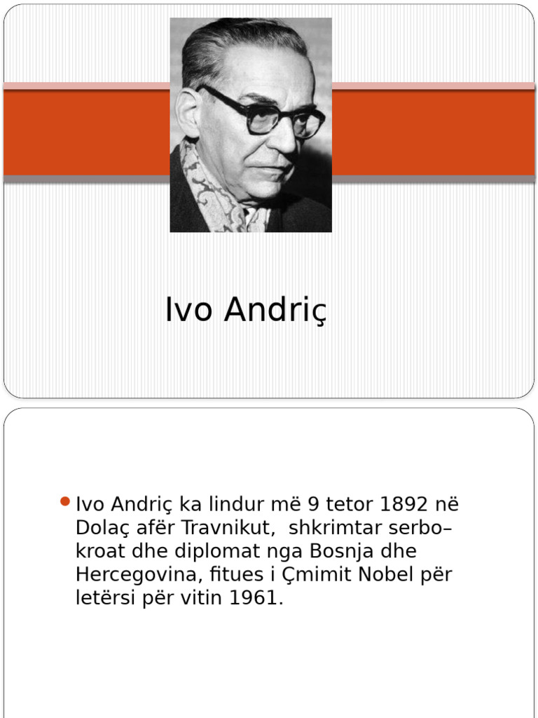 Ivo Andriç Edin Miftari | PDF