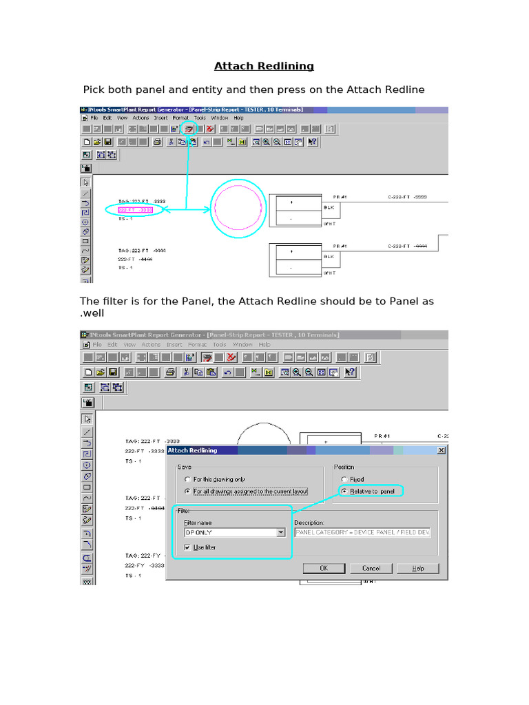 Attach Redline to Panel Entity | PDF