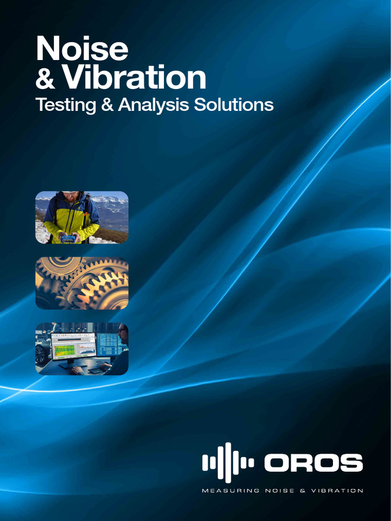 Brochure Gamme OROS | PDF | Acoustics | Digital Signal Processing