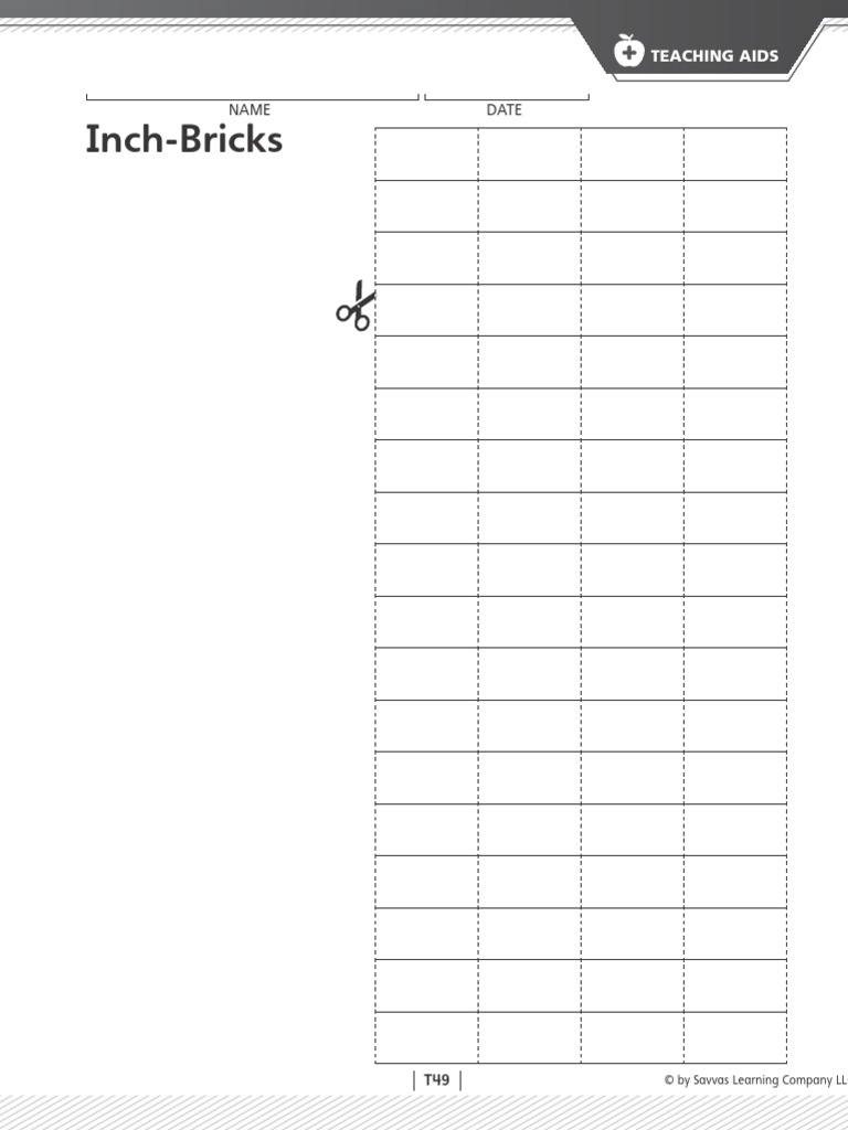 G2 T49 U6 Inch Bricks PDF | PDF