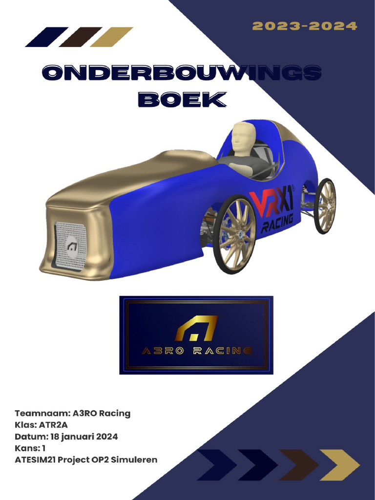 Onderbouwingsboek_A3RO_Racing_OP2 | PDF