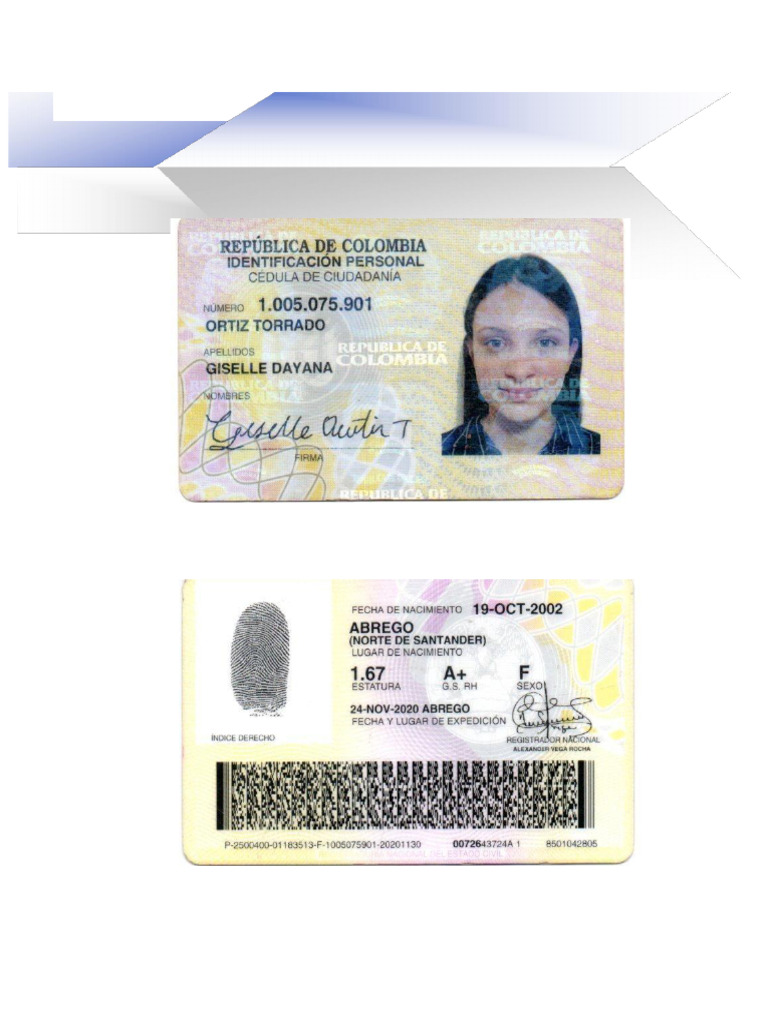 Cedula Actualizada | PDF