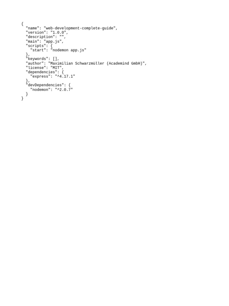 Package - Json 3 | PDF