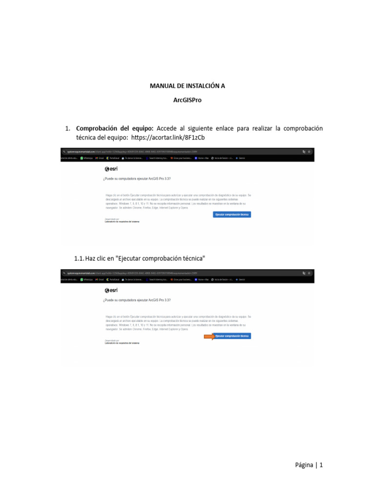 Guía de Instalación de ArcGIS Pro | PDF | Informática | Software