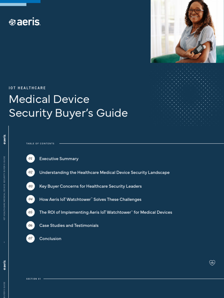 Aeris IoT Healthcare Medical Device Security Buyers Guide | PDF | Security | Computer Security