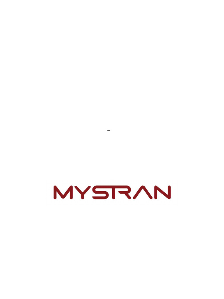 MYSTRAN User Manual Overview | PDF | Matrix (Mathematics) | Finite ...
