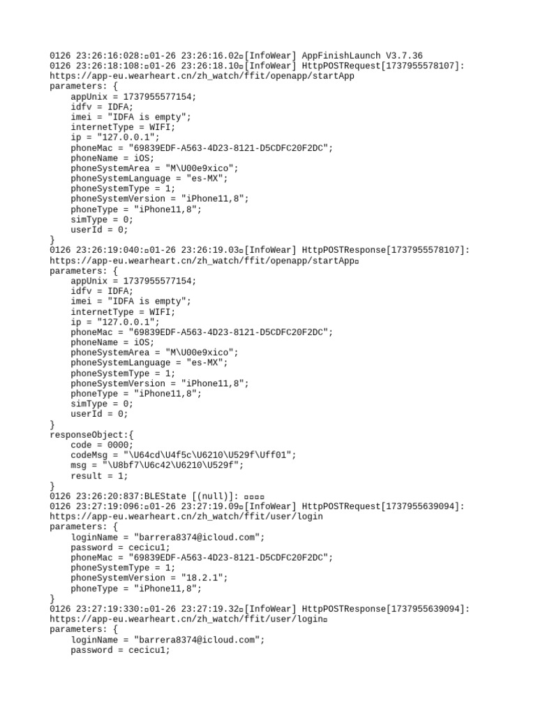 InfoWear App Usage Logs Analysis | PDF | Computer Engineering | Computer Data