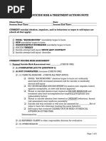 SAFE-T Protocol with C-SSRS Guidelines | PDF | Suicide | Self Harm