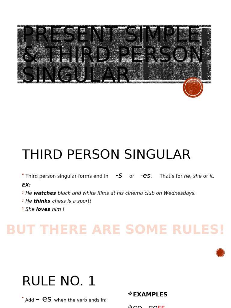 Present Simple Third Person Rule Pronunciation Exercises Phonics ...
