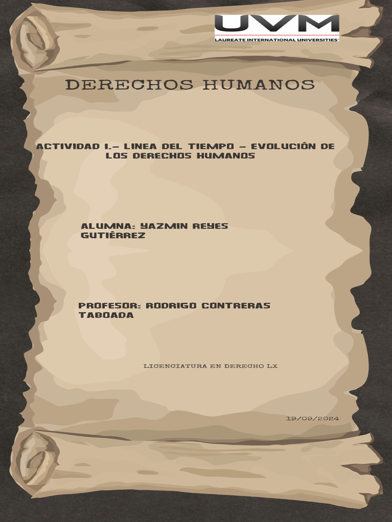 a1_yrg Derechos Humanos | PDF
