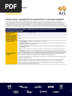 AIS Supplement Framework Overview | PDF | Dietary Supplements ...