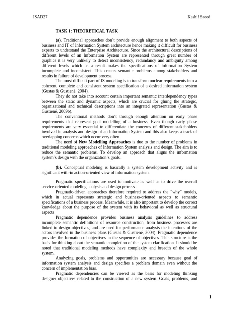 Assignment 3 | PDF | System | Information