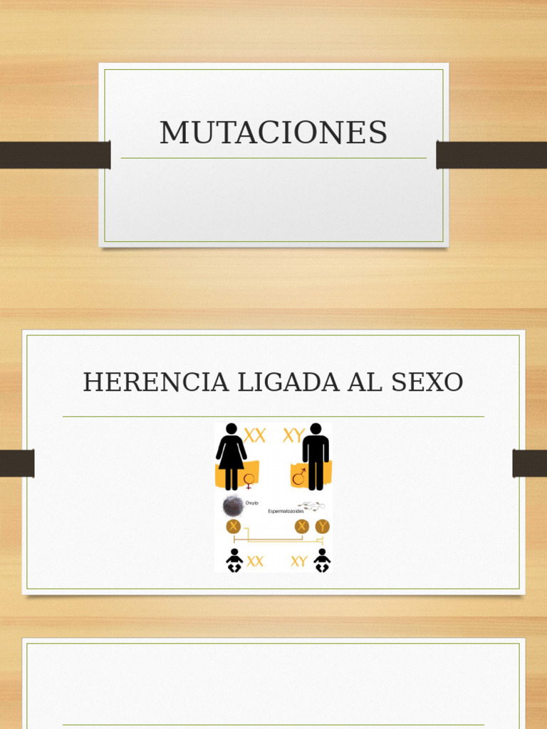 MUTACIONES | PDF | Mutación | Gene