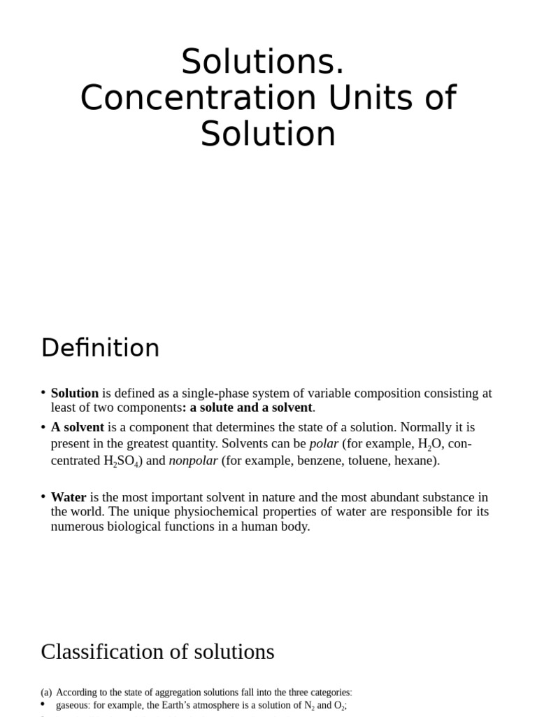 Solutions_386e4960c06fc615973bf35f6715f114 | PDF | Solubility ...