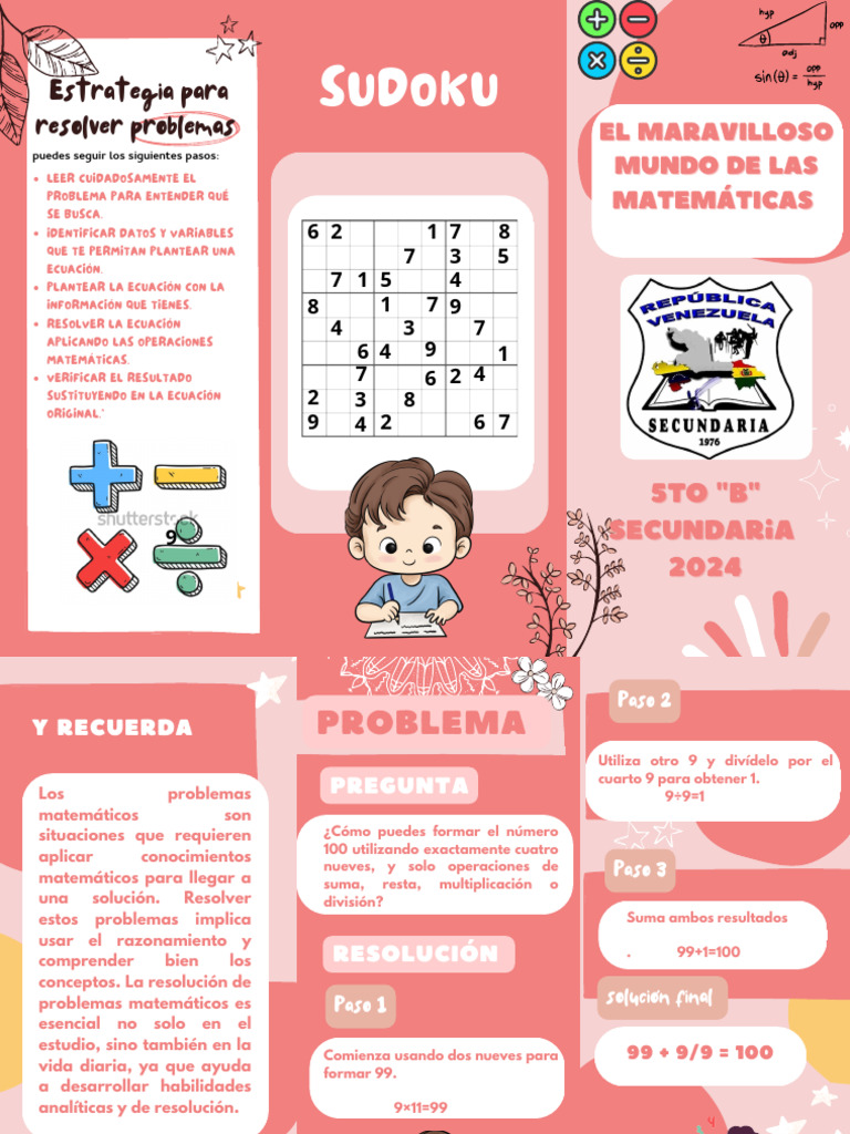 Estrategias para Resolver Problemas Matemáticos | PDF | Ecuaciones ...