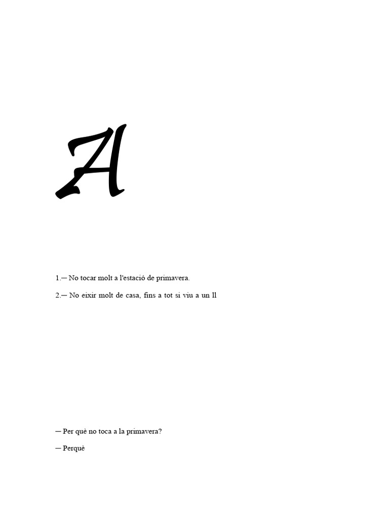 EL TROMPETISTA ASMÀTIC | PDF