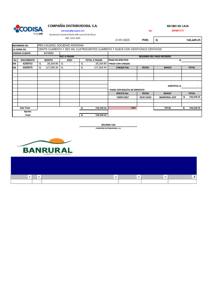 RCV-CD-1171 | PDF | Bancario | Servicios financieros