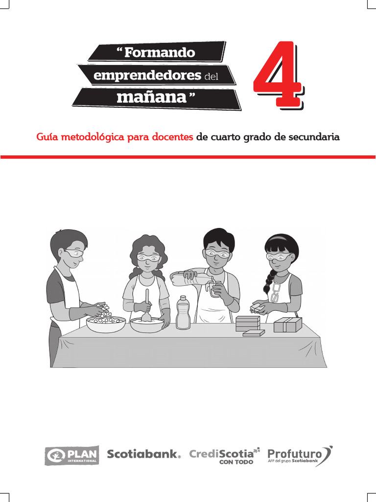 Guía Docente: Educación Financiera 4° Grado | PDF | Aprendizaje | Iniciativa empresarial