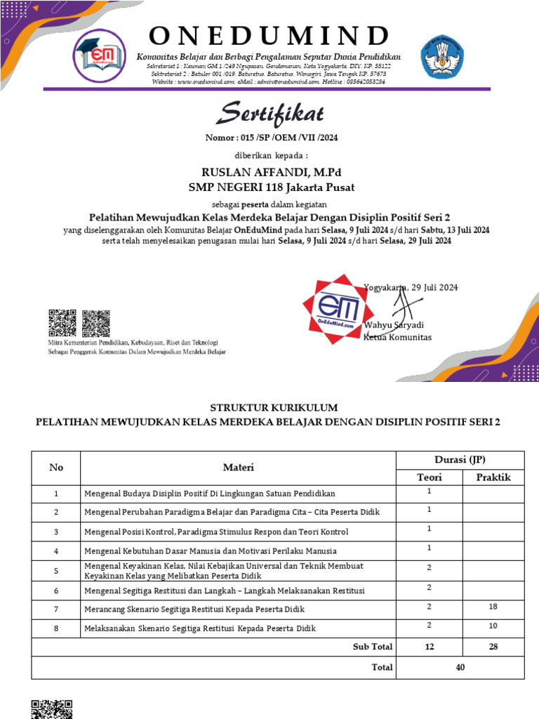 MEWUJUDKAN KELAS MERDEKA BELAJAR SERI 2 | PDF