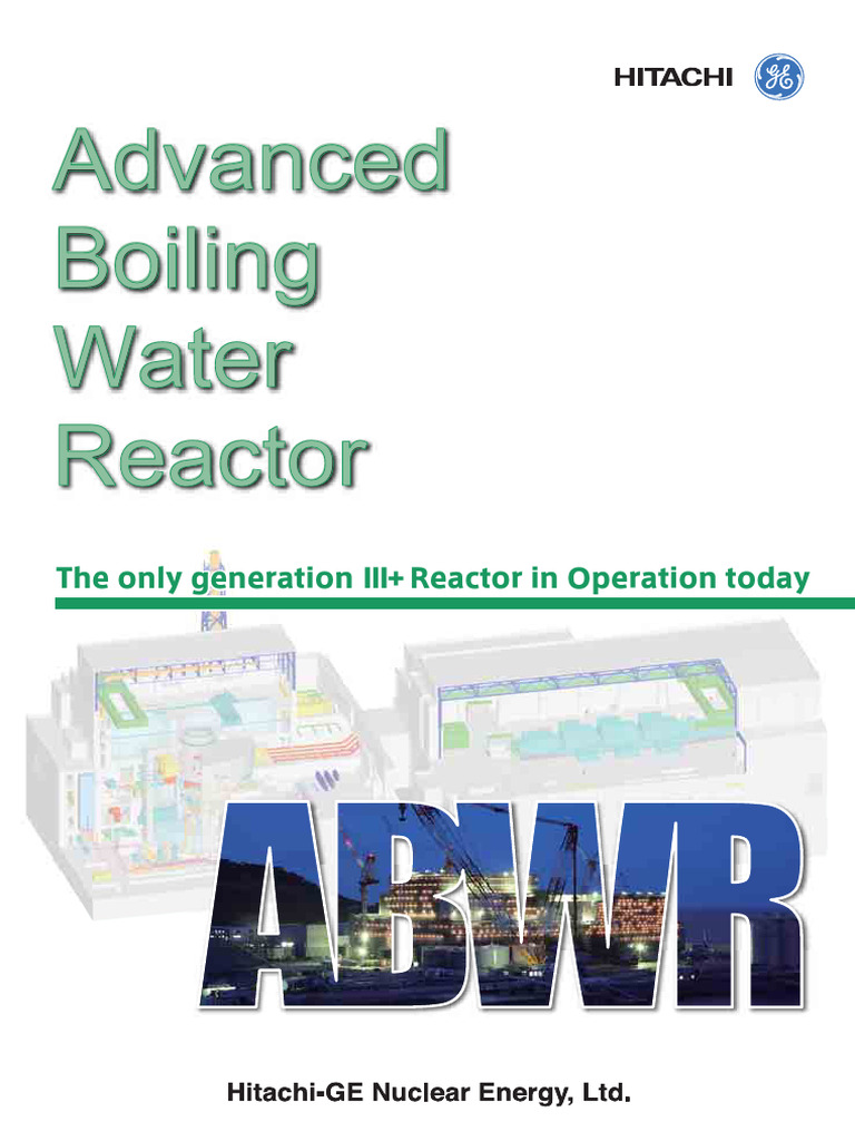2016 05 Abwr Brochure | PDF | Nuclear Reactor | Nuclear Power Plant