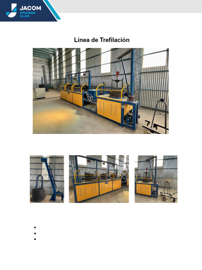 Trefiladora Ficha Tecnica | PDF