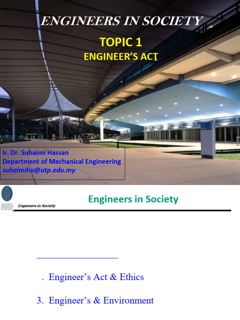 Engineering Profession in Malaysia | PDF | Engineering | Engineer