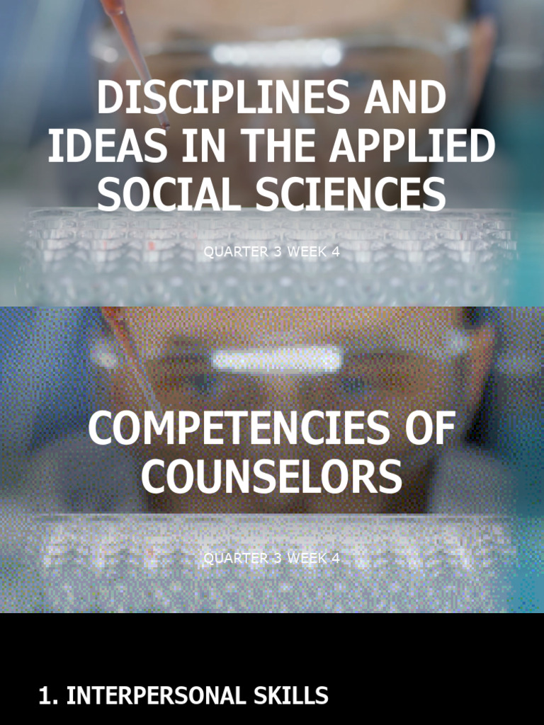 Counselor Competencies and Ethics Guide | PDF | Psychotherapy ...