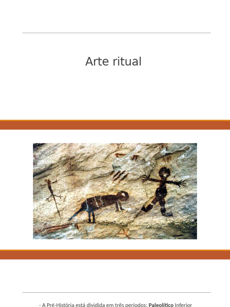 As artes plásticas - Arte Ritual - Aula 2 (3) | PDF | Arte Rupestre ...