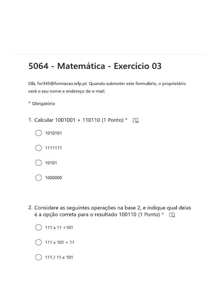 5064 - Exercicio 03 | PDF