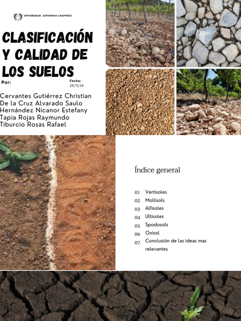 Clasificación Del Suelo2 | PDF | Arcilla | Ciencias de la Tierra