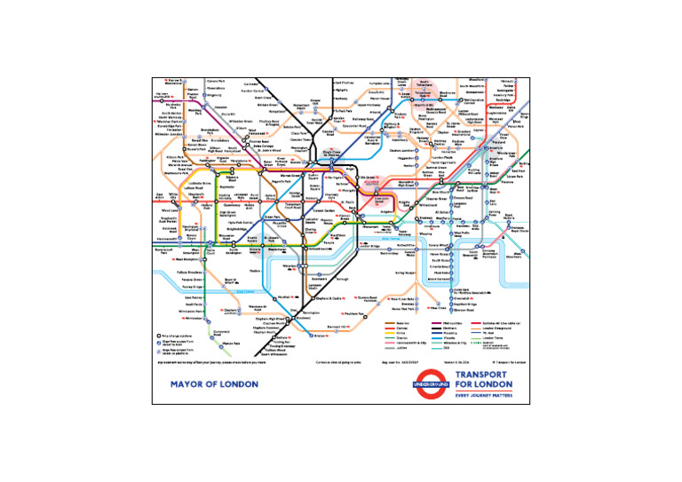 Stansted Express Tube Map | PDF | Rail Transport | Rail Infrastructure