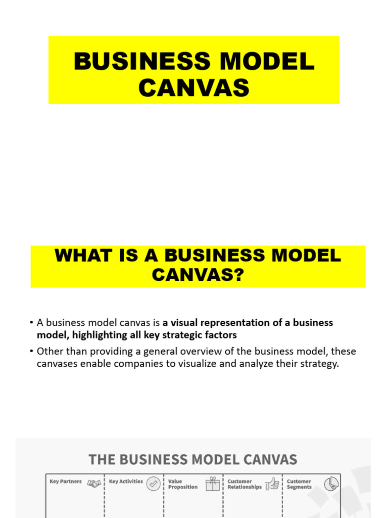 Entrepreneurship - 5. Business Model Canvas | PDF | Business Model | Market Segmentation