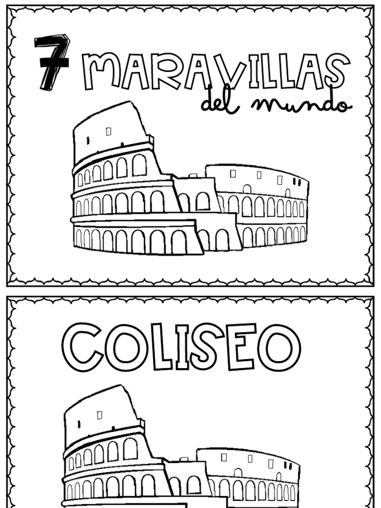 Las 7 Maravillas del Mundo y sus Países | PDF
