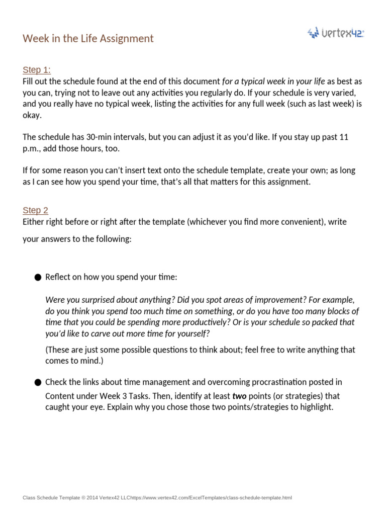 Weekly Time Management Reflection | PDF | Sleep | Psychological Concepts