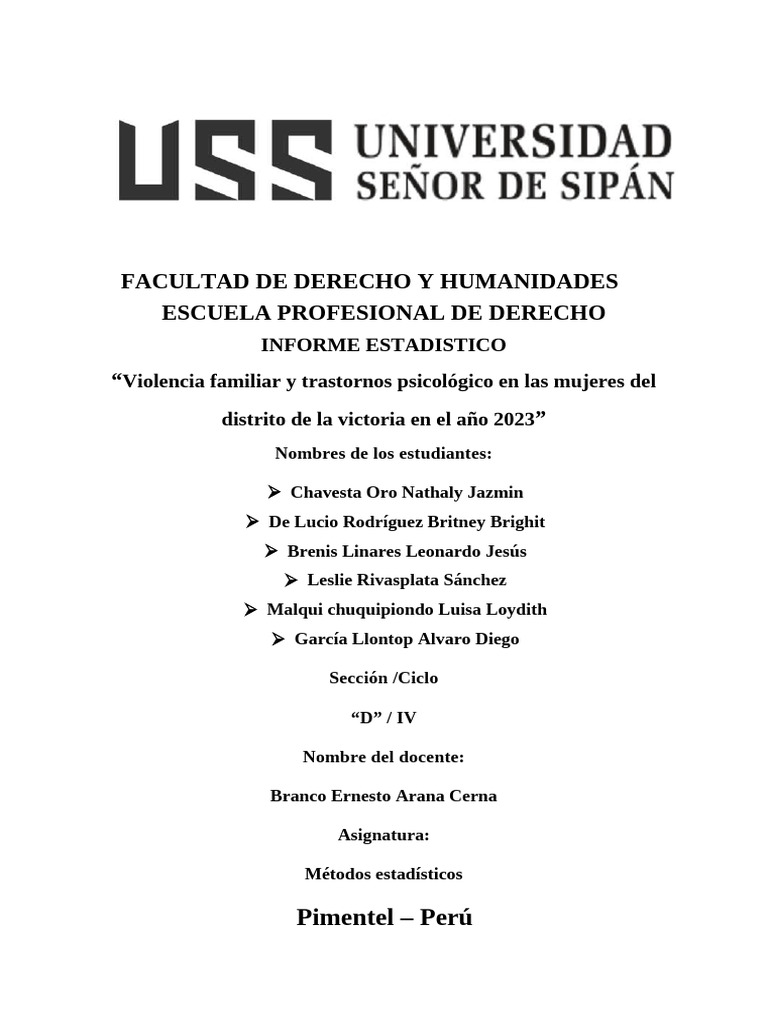 Rivasplata Sánchez EA3 | PDF