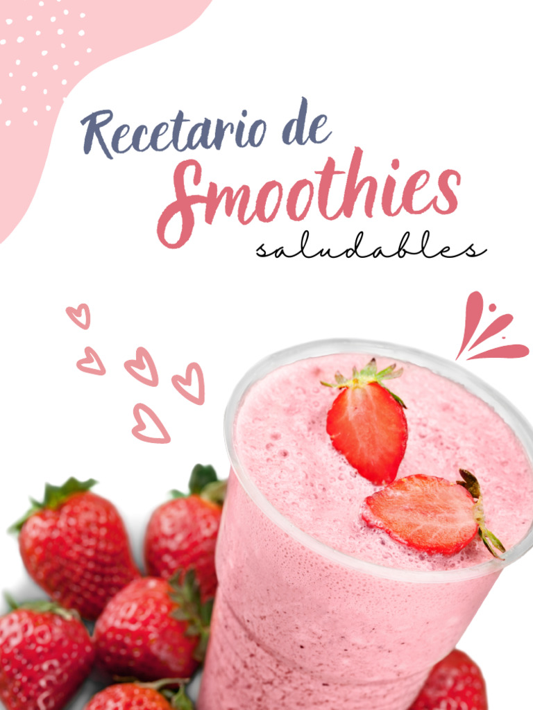 Recetas de Smoothies Saludables | PDF