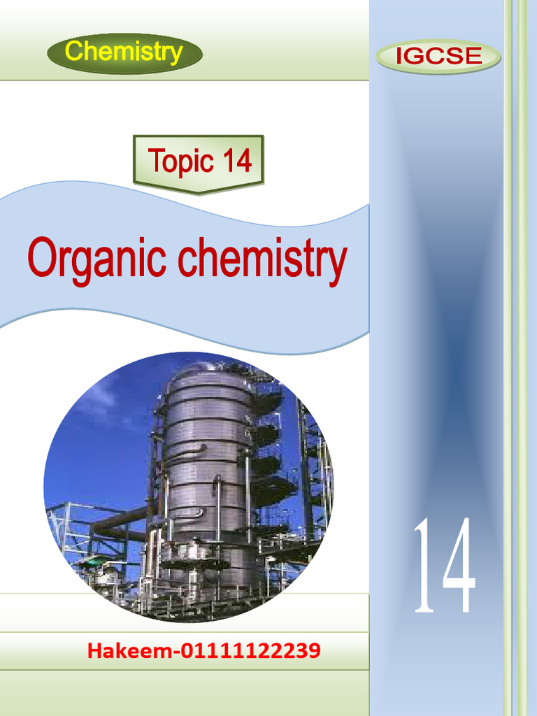 Chemistry Ol Ch14 Organic Chemistry (DR - Hakiem) PDF | PDF | Alkene ...