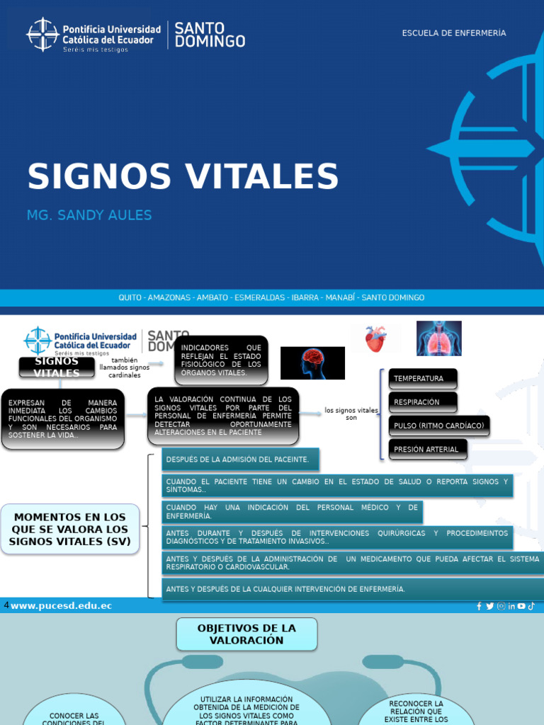 Guía de Signos Vitales en Enfermería | PDF | Presión sanguínea | Legumbres