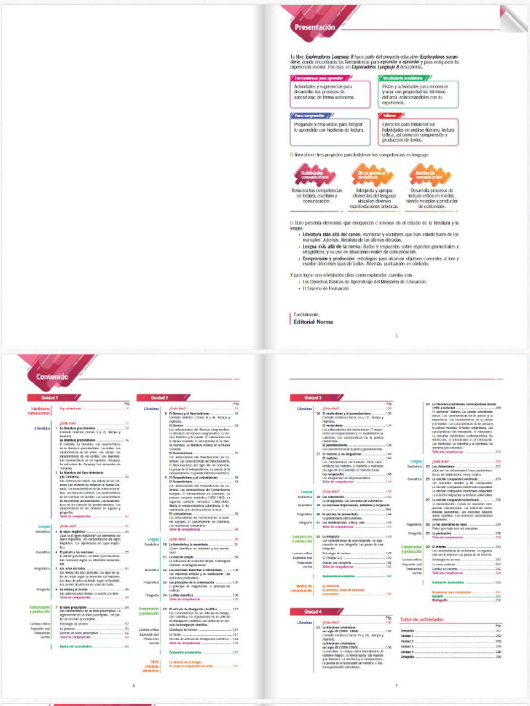 Exploradores 8 Leng | PDF