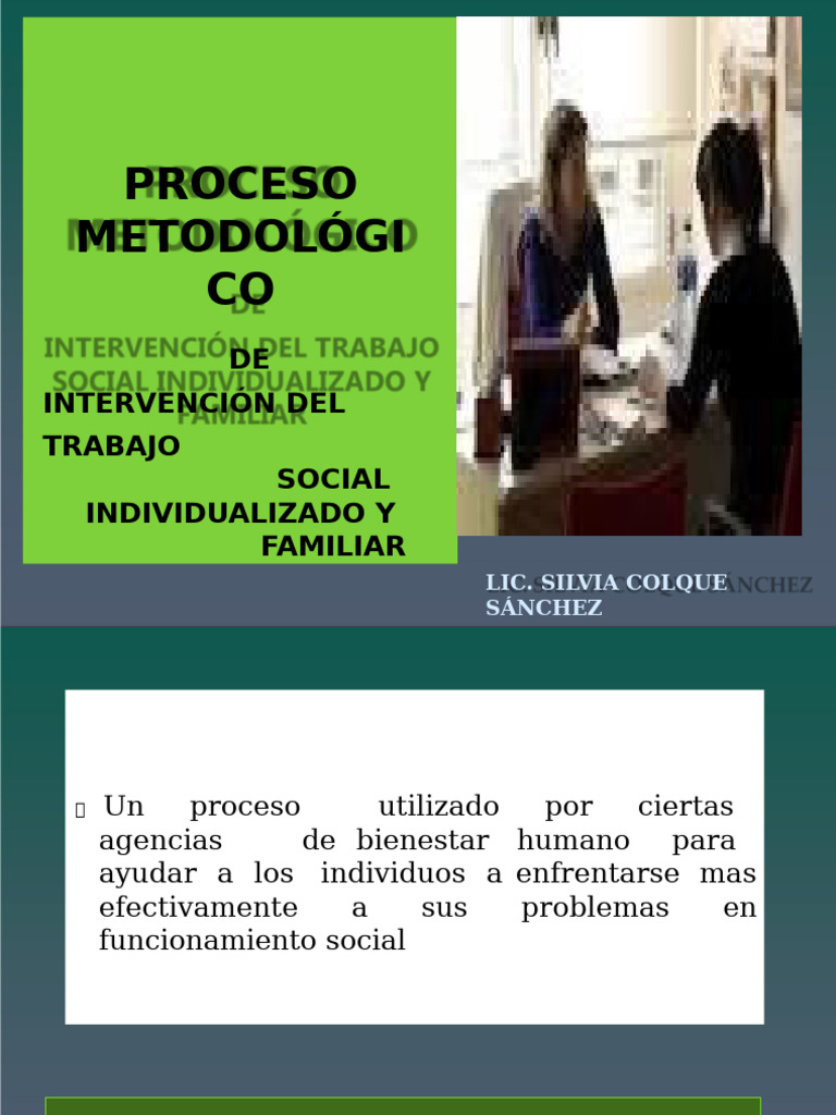 Proceso Metodologico 2021 | PDF | Trabajo Social | Evaluación