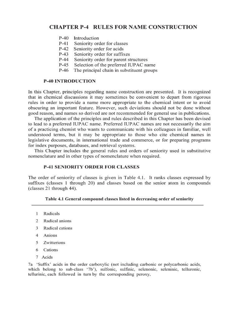 Ch4 - Iupac Blue Book | PDF