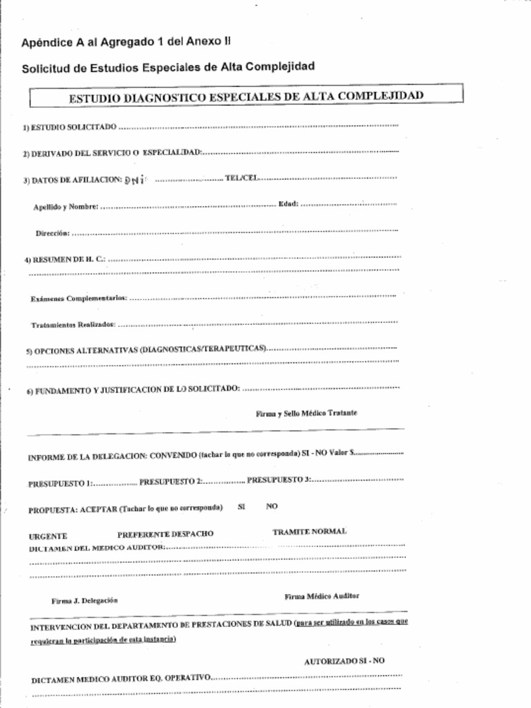 Iosfa - Planilla de Alta Complejidad 2023 | PDF