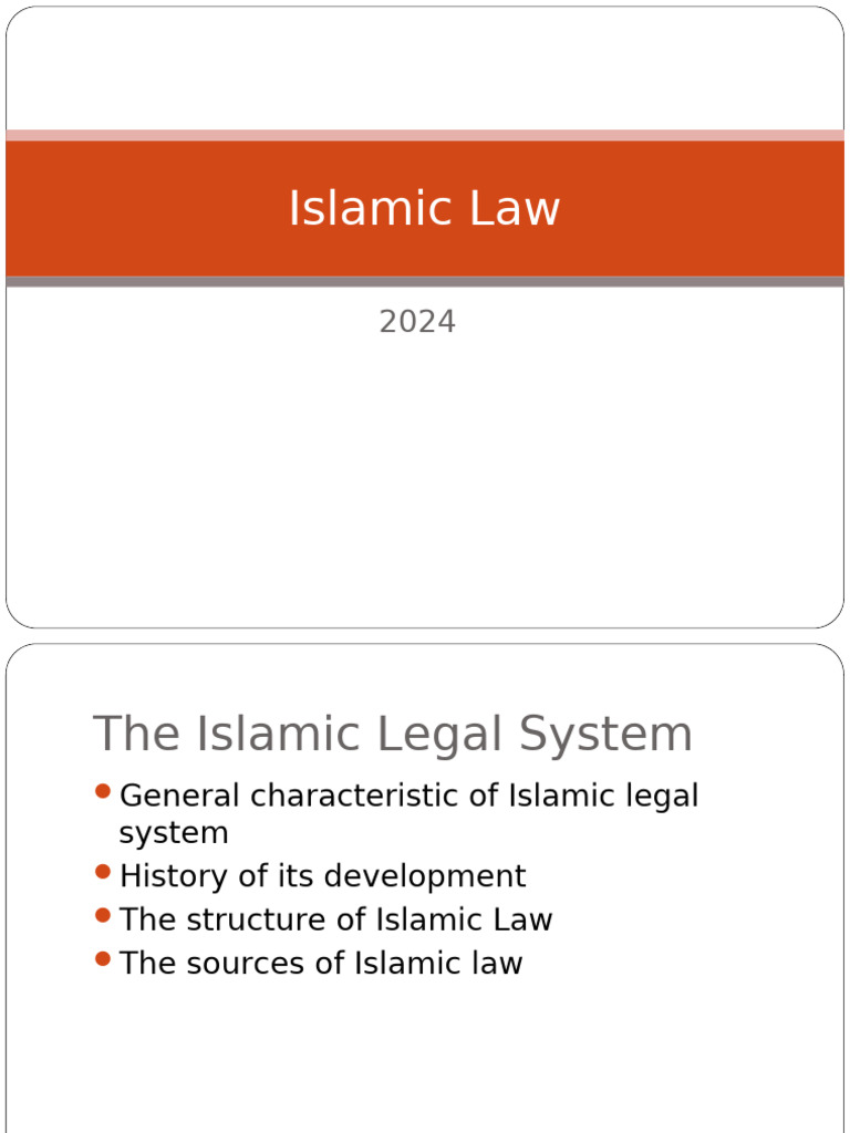 Islamic Law | PDF | Sharia | Jurisdiction