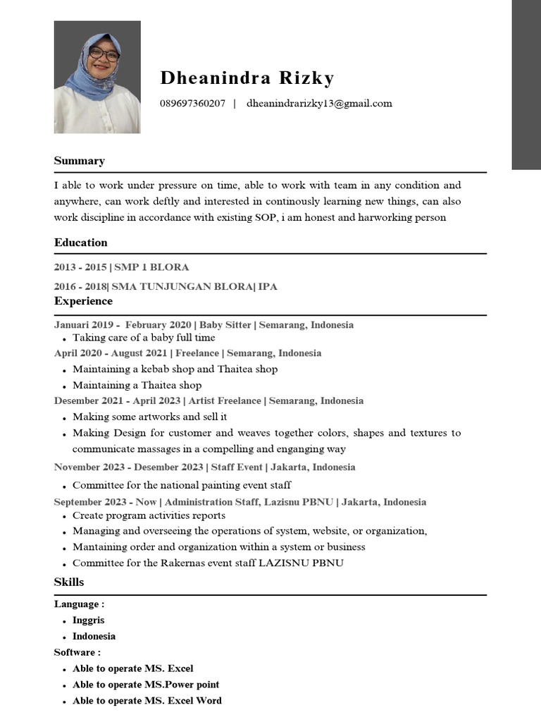 Dheanindra Rizky | PDF